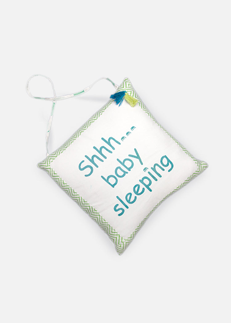 Shhh Baby HM Cushion – The Almirah Store